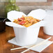 Paper Noodle Take Out Container, 26 oz. - 500/Case