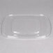 Sabert 51900B150 Bowl2 Clear Flat Lid for 64 oz. Square Bowls - 150/Case