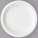 9" White Coated Paper Plate - 1000/Case