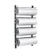 Bulman T293-30 30" Horizontal Four Paper Roll Wall Rack