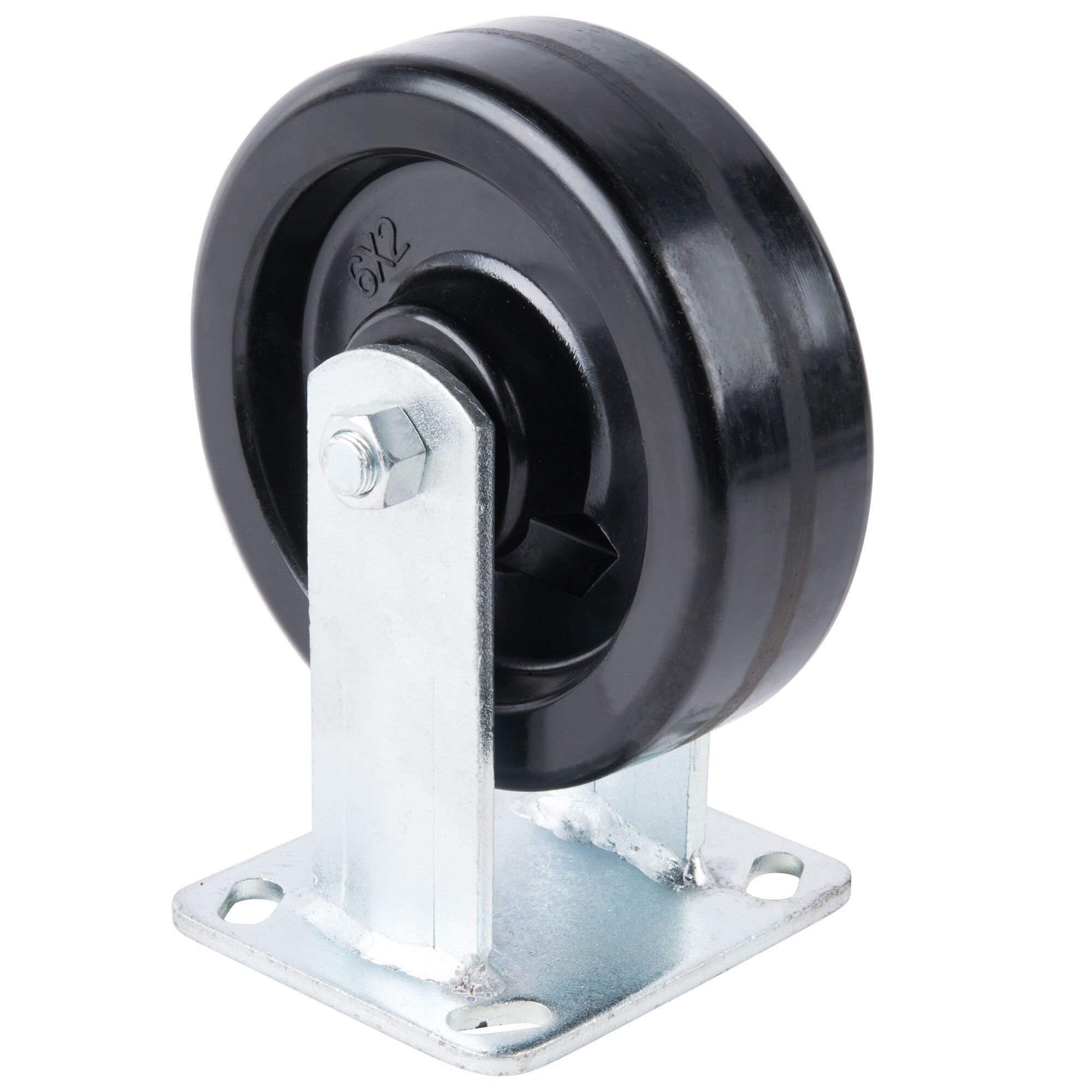 Vulcan CASTERS DOUBLE 6" Plate Caster - 4/Set