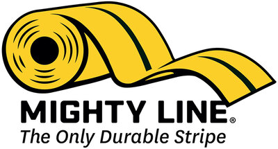 Mighty Line 4" x 100' Green Safety Floor Tape 4RG