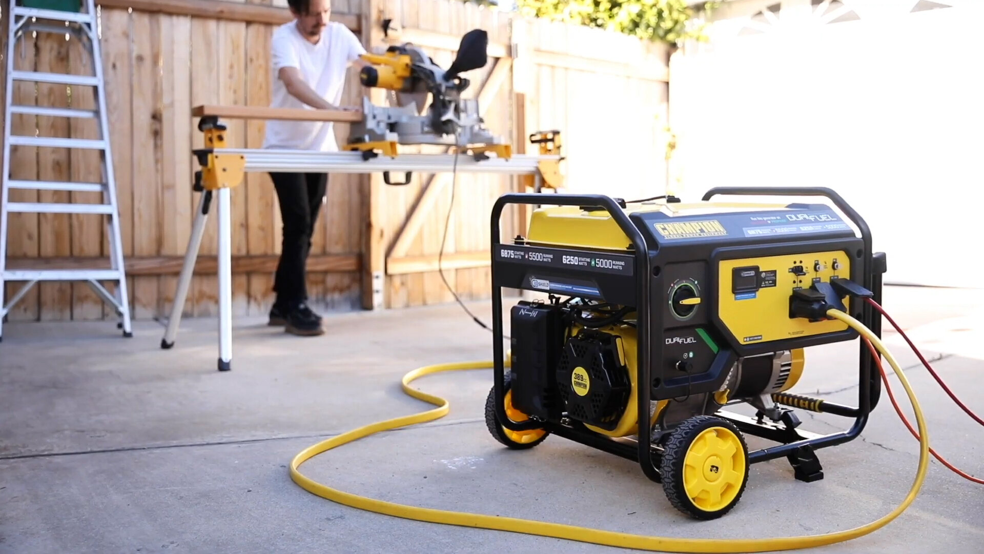 Champion 5500 Watt Portable Generator 5500W Generator Champion Power