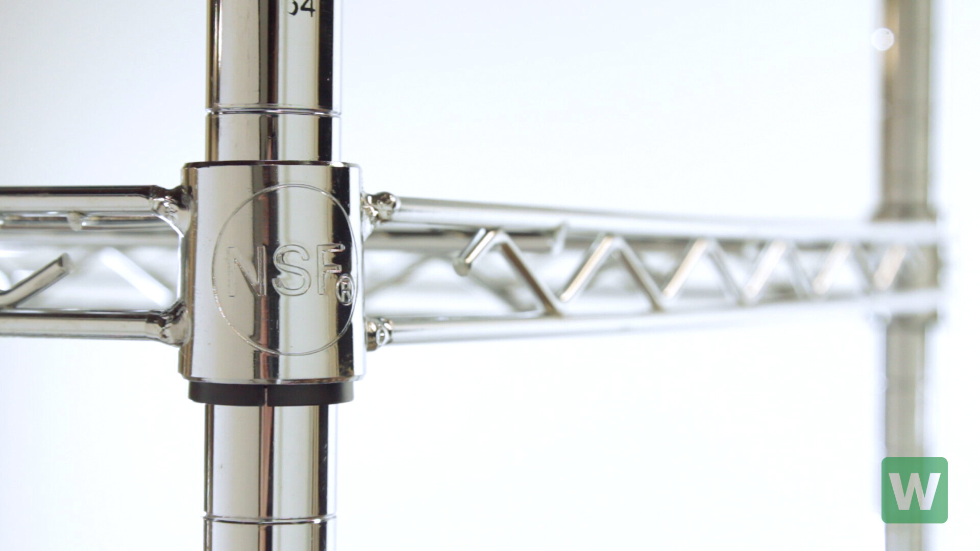 30" x 36" x 70" NSF Chrome 4-Shelf Kit