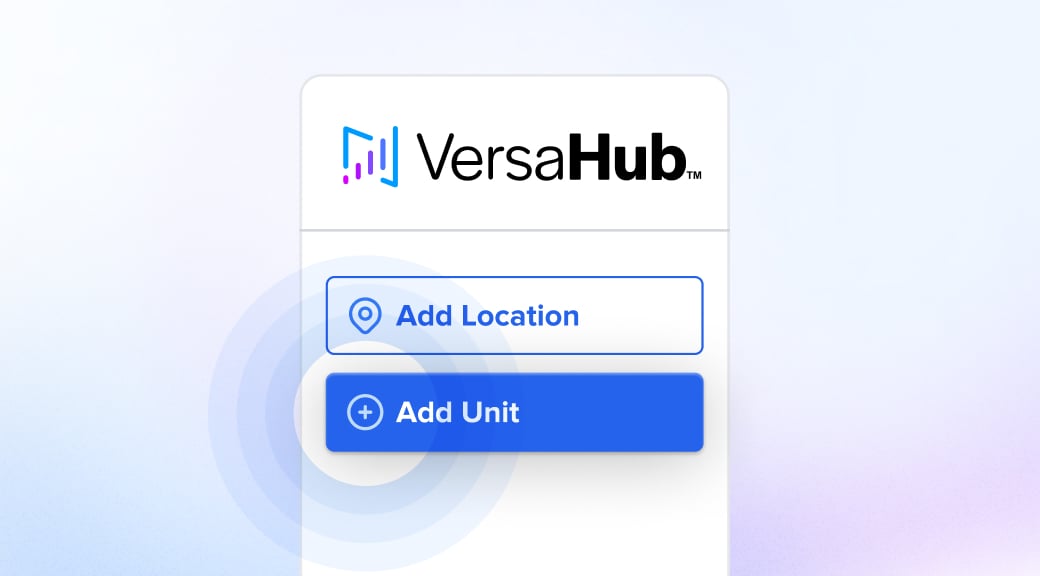 VersaHub Smart Equipment Dashboard - WebstaurantStore