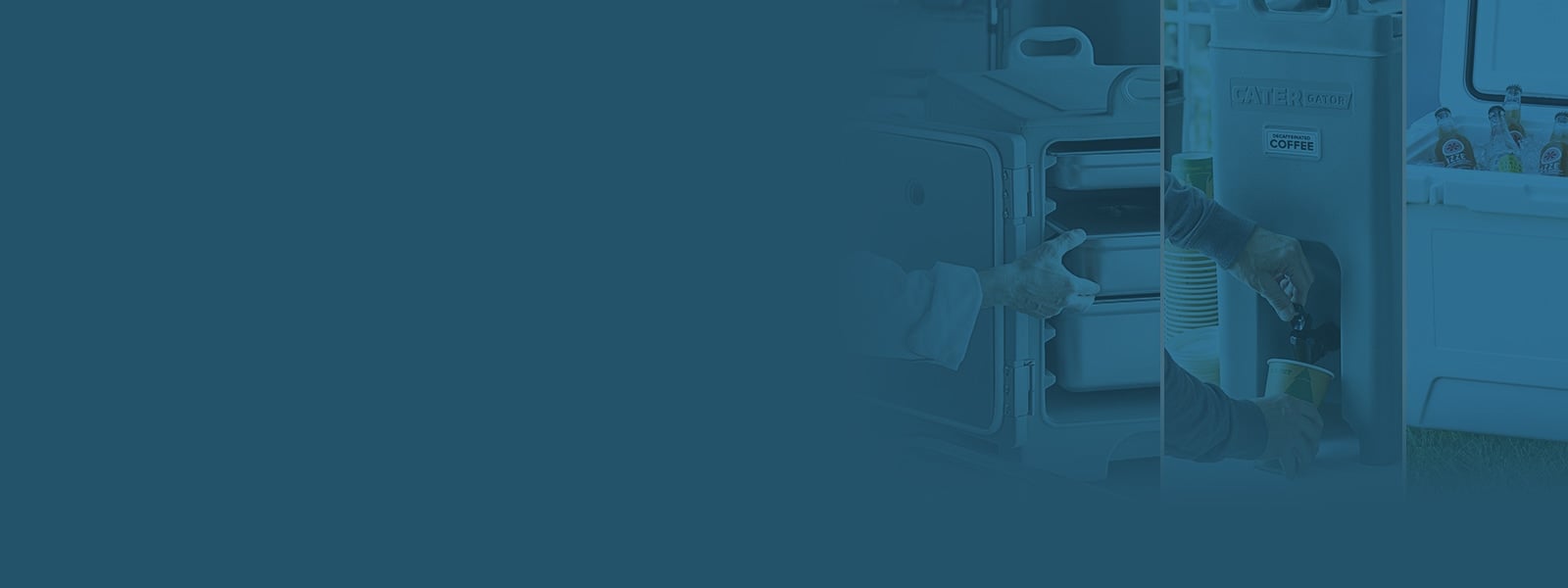 CaterGator Insulated Food & Beverage Carriers | WebstaurantStore