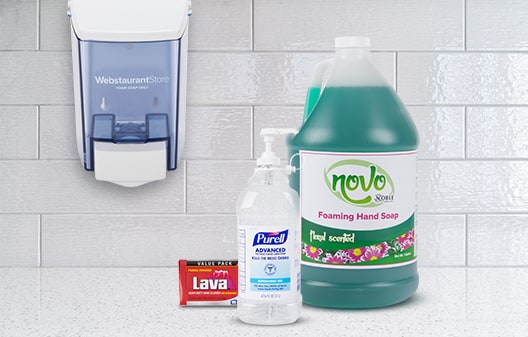 Hand Soap and Sanitizer Bags - WebstaurantStore
