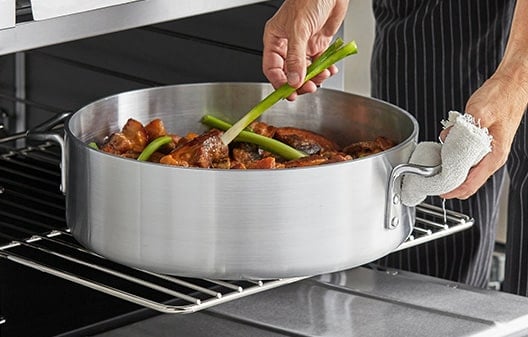 Brazier Pots and Braising Pans: Stainless Steel & Aluminum