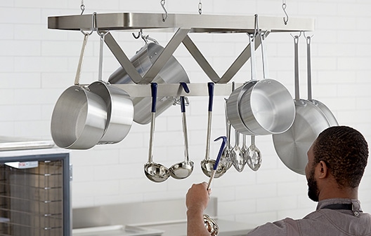 Hanging Pot Racks: Stainless Steel, Pot Rack Hooks, & More