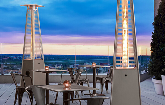 Outdoor Restaurant Patio Heaters - WebstaurantStore