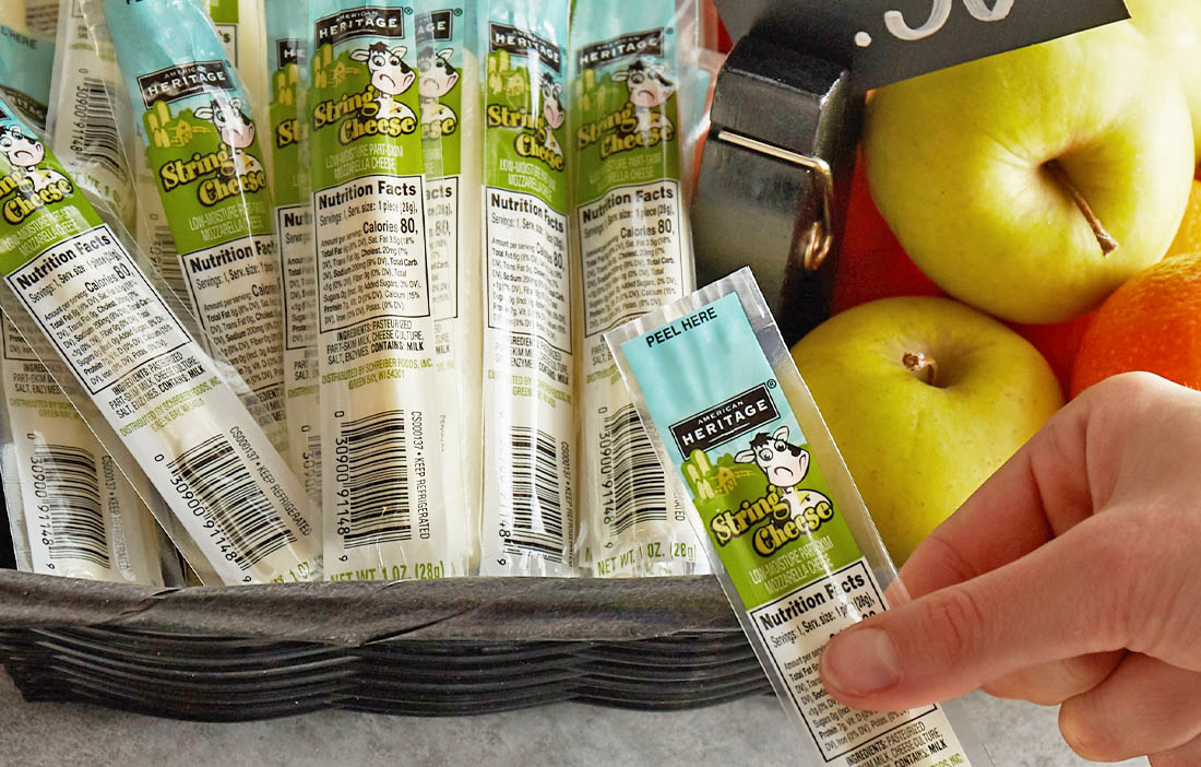 Individually Wrapped Cheese Snacks: String Cheese & More!