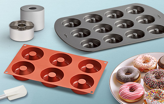 Donut Making Tools - Cutters, Sticks, & Pans