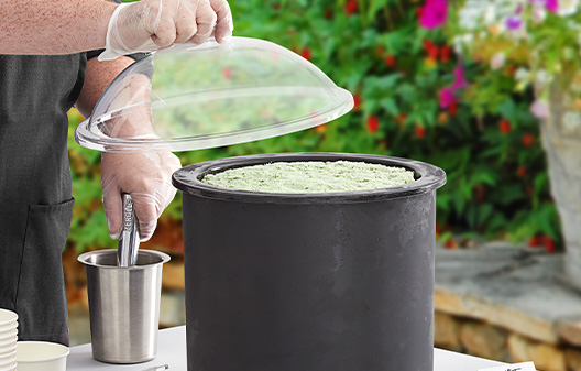 Cold Food Pans: Insulated Crocks & Food Pans