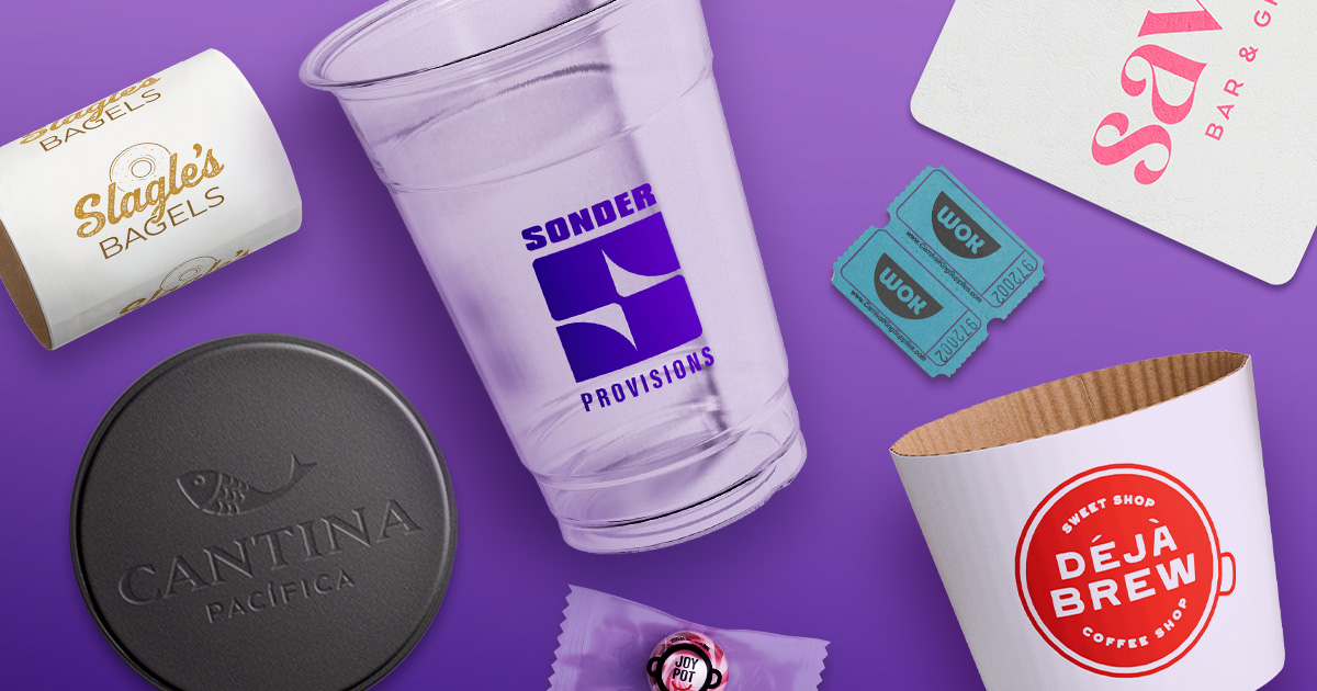 Custom Logo Products: Promotional, Foodservice, & Packaging