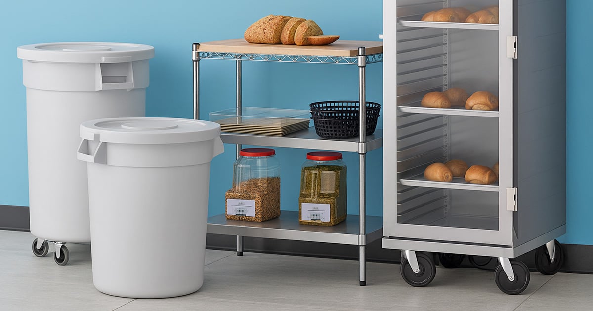 Restaurant Storage: Shelving, Food Storage, & More