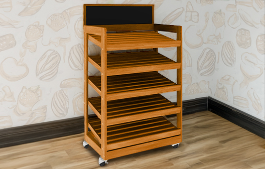 Grocery Store Bakery Display Shelving at WebstaurantStore