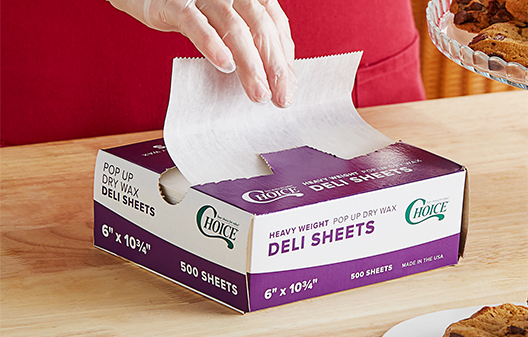 Bulk Wax Paper Rolls & Sheets - WebstaurantStore