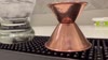 Acopa 1 oz. & 2 oz. Copper Classic Jigger