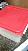 Carlisle 12, 18, and 22 Qt. Blue Square Polypropylene Food Storage ...