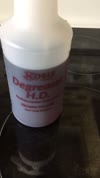 32 oz. Labeled Bottle for Noble Chemical Heavy Duty Degreaser