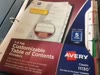 Avery® 11131 Ready Index 5-Tab Multi-Color Table of Contents Dividers