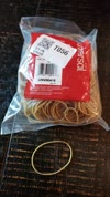 Universal UNV00433 #33 Rubber Bands - Beige (160/Bag)