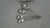 Choice 4-Piece Stainless Steel Deluxe Measuring Spoon Set