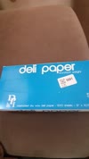 Durable Packaging SW-10 10" x 10 3/4" Interfolded Deli Wrap Wax Paper ...